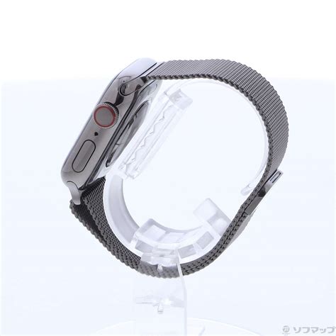 【中古】〔展示品〕 Apple Watch Series 8 Gps Cellular 41mm グラファイトステンレススチールケース