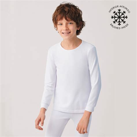Camiseta Termal Infantil Manga Larga Unisex Ysabel Mora