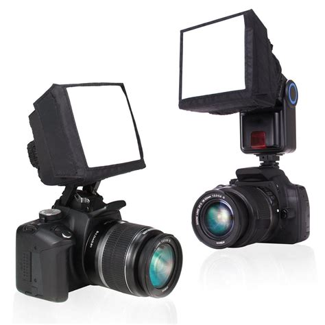 ENHANCE Camera Light Diffuser Softbox For Pop Up And External Speedlites With Foldable