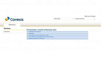 Edital Correios 2023 para Aprendiz inscrições terminam nesta sexta 5
