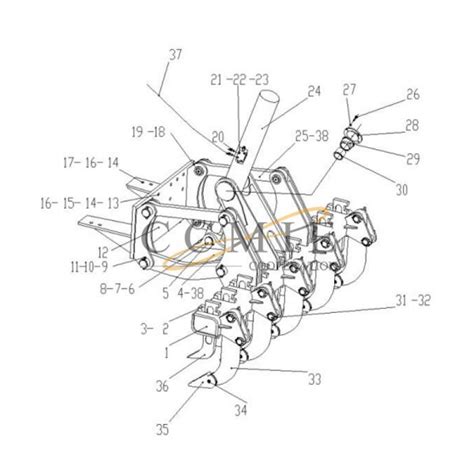 China 803011224 Rear Ripper Cylinder Gr135 Xcmg Motor Grader Rear
