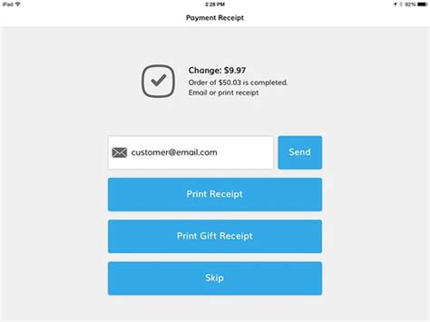 Payment Receipt Screen Bindo Pos Learning Center