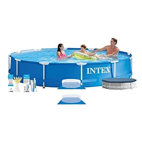 Piscine Intex Metal Frame 366x76 Cm Avec Accessoires à Offrir