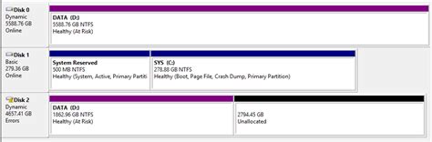 Server 2012 On Hp Proliant Cant Add New Disks To Existing Partition Microsoft Community Hub