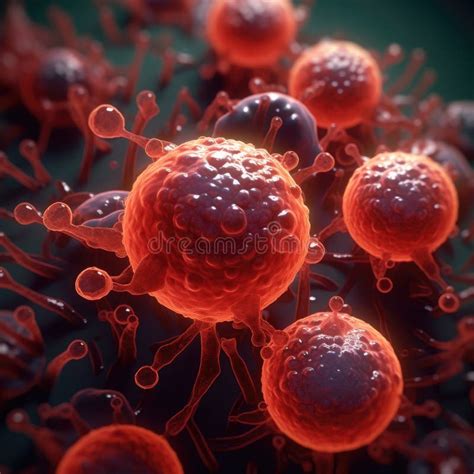 The World Of Microorganisms Stock Illustration Illustration Of