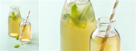 Thé glacé citron menthe Canderel