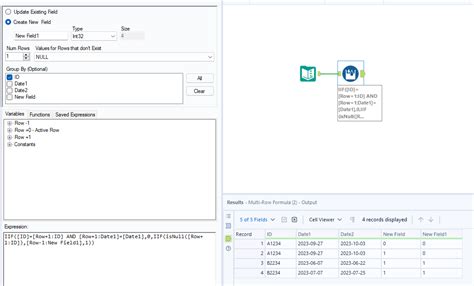 Solved Multi Row Formula Tool Alteryx Community