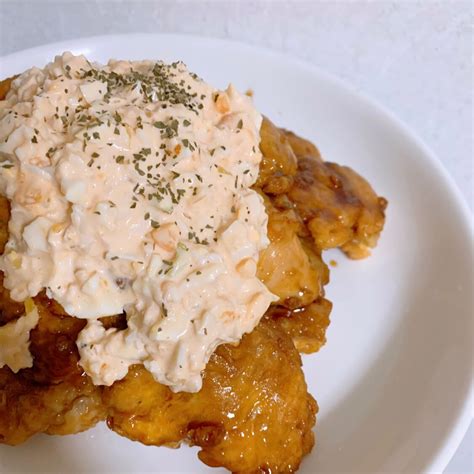 タルタルたっぷりチキン南蛮 レシピ作り方 by 手抜き料理ママ໒ 楽天レシピ