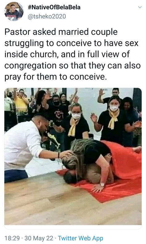Church Reacts To Viral Claims That Their Pastor Made Infertile Couple Have Sx On The Church
