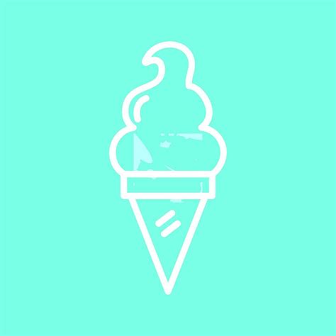 Ice Cream Vector Icon 40106237 Vector Art At Vecteezy