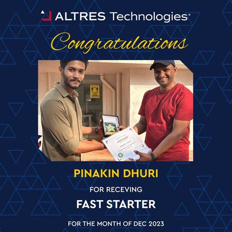Asavari Gharat On Linkedin Hard Work Pays Off Thank You Team Altres