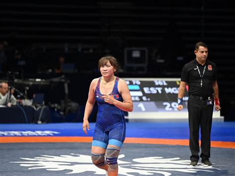 ХАНЖОУ 2022 Г Ариунжаргал Н Насанбуян нар хүрэл медалийн төлөө барилдахаар боллоо Isee Mn