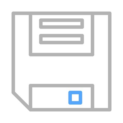 floppy disk icon concept of data storage and saving 54471560 vector