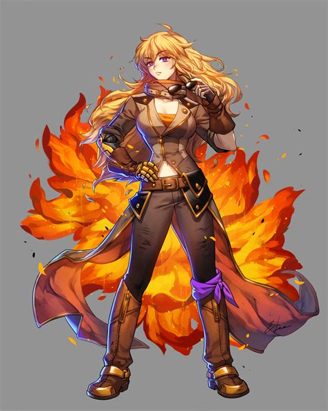 Yang Xiao Long Rwby Drawn By Einlee Danbooru