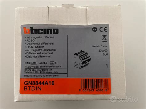 Biticino Gn8844a16 Giardino E Fai Da Te In Vendita A Milano