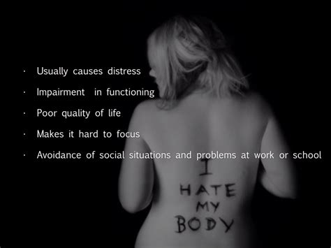 Body Dysmorphia By Vane Muri