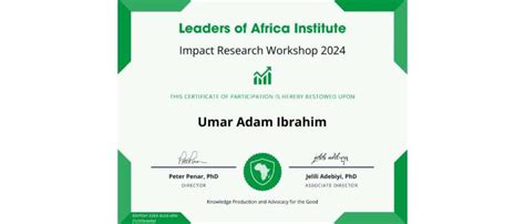 Umar Adam Ibrahim Phd On Linkedin Check Out Umar Adam Ibrahims Impact Research Workshop