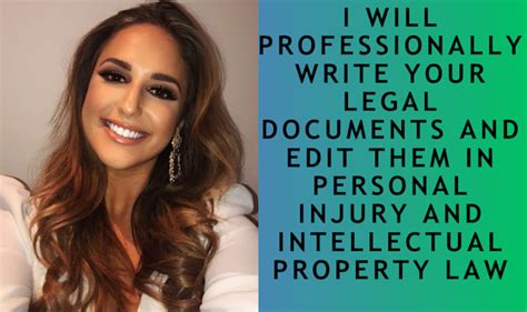 Draft And Review Your Legal Documents In Personal Injury By