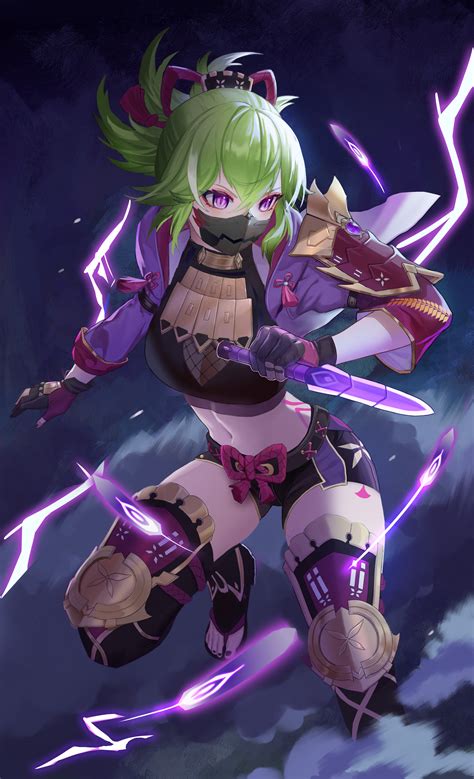 Kuki Shinobu Genshin Impact Image By Longyu Zerochan