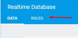 Firebase Can T Find Rules Tab At Realtime Database Window Why