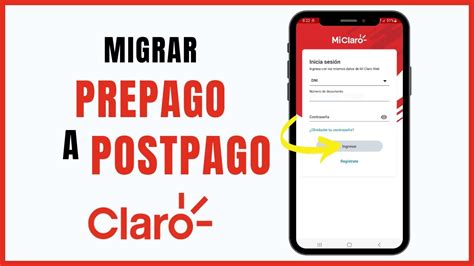 Cómo CAMBIAR de Prepago a Postpago en CLARO 2024 YouTube