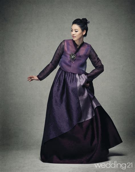 [한복화보] 진주상단 한복이 선사하는 고혹적 아름다움