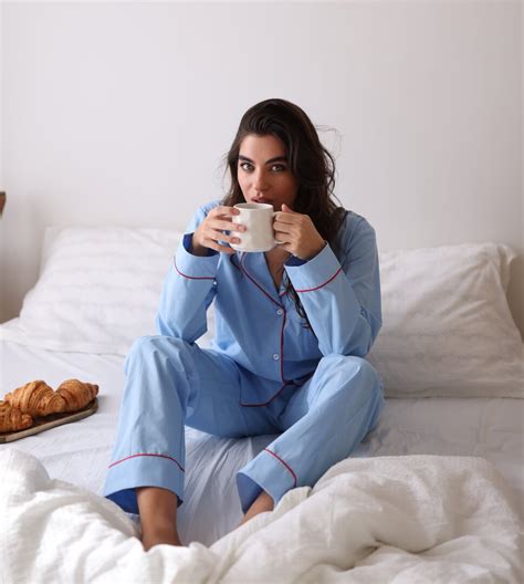 Ninea • ნინეა პიჟამო შარვლით Blue