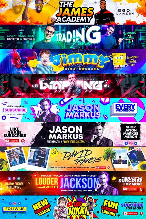 I Will Design An Outstanding Youtube Banner For 10 Artofit
