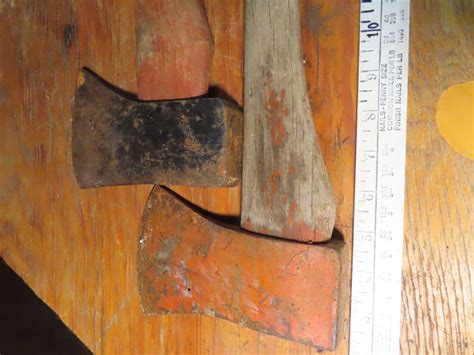 Pair Of Long Handle Axes Schmalz Auctions