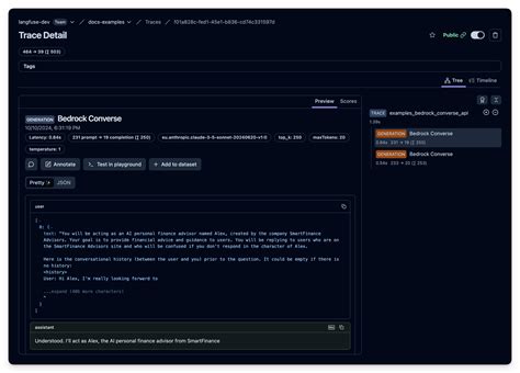 open source observability and metrics for amazon bedrock langfuse