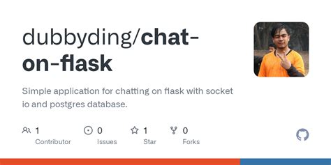 Github Dubbydingchat On Flask Simple Application For Chatting On