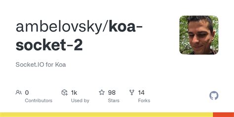 GitHub Ambelovsky Koa Socket 2 Socket IO For Koa