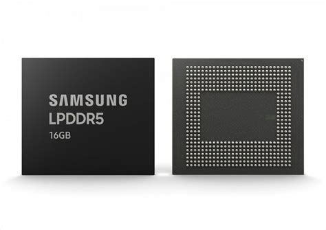 Samsung Begins Mass Production Of 16gb Lpddr5 Dram Package For Smartphones