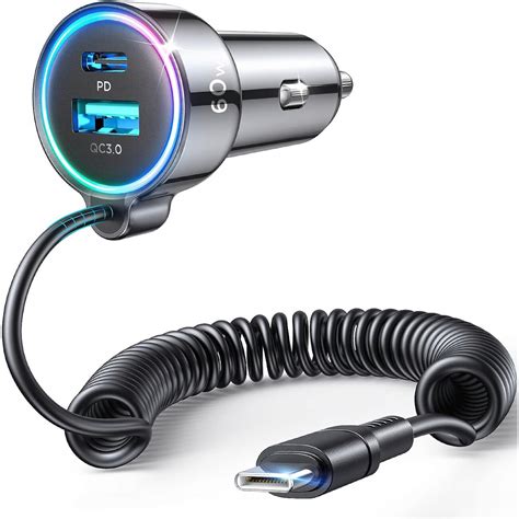 Joyroom Szybka Ładowarka Samochodowa Usbusb C 60w Sklep Opinie