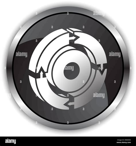 Process Circle Diagram D Arrows Stock Vector Image Art Alamy