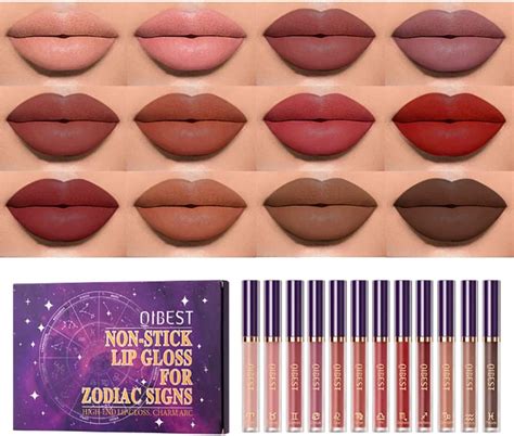 Dulele 12 Colors Velvet Matte Smooth Liquid Lipstick Set Waterproof