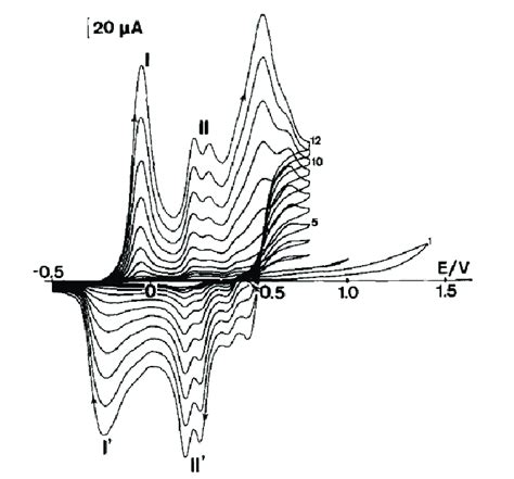 Growth Of Polyaniline Film From A 0 1 M Aniline Solution In 1 M
