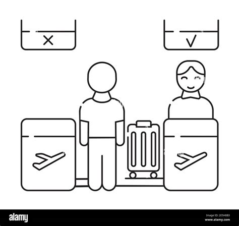 Flight Checks Stock Vector Images Alamy
