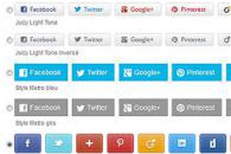 Juiz Social Post Sharer Des Boutons Sociaux Originaux