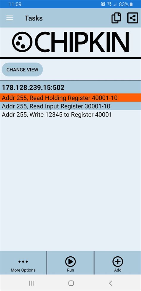 Modbus Scanner App Chipkin Automation Systems