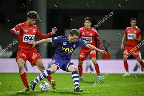 Kortrijks Amine Benchaib Beerschots Tom Pietermaat Editorial Stock