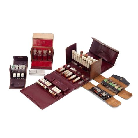 Bonhams A Group Of Four Homeopathic And Apothocary Cases And A