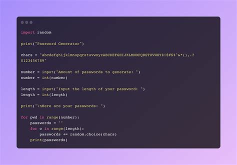 Joshua On Twitter 🔓 Today I Coded A Simple Password Generator Using Python🔒 100daysofcode