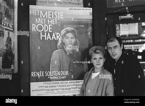 Press Showing Of The Film The Girl With The Red Hair Renée Soutendijk