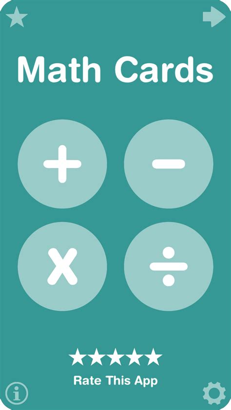 Big Math Flash Cards School For Iphone Download