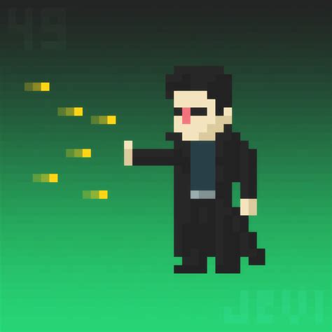 Neo Matrix Npc Perler Mario Characters Fictional Characters Pixel