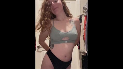 18 Year Old Red Head Lingerie Haul