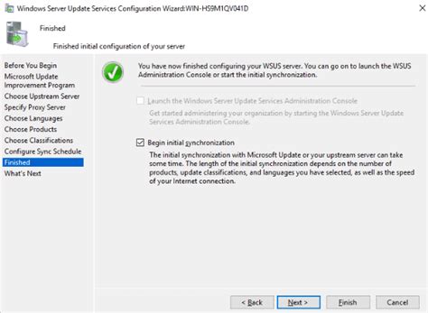 Install And Configure Windows Server Update Services WSUS