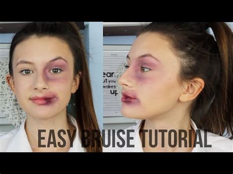 How To Do A Fake Black Eye Makeup Saubhaya Makeup