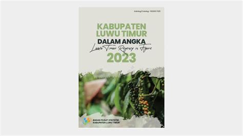 Kabupaten Luwu Timur Dalam Angka Kompaspedia